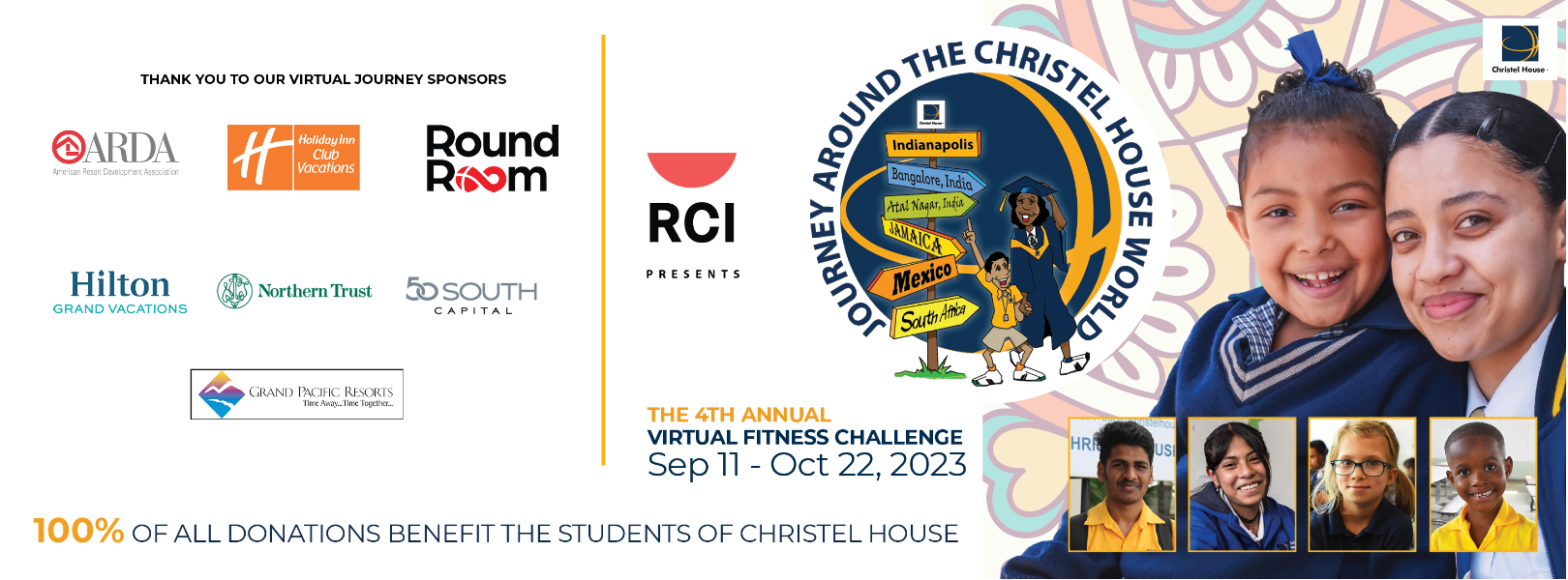 Leaderboard | 2023 Virtual Journey Around the Christel House World